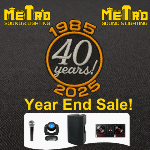 Metro 40 Years Holiday Sale - Metro Sound & Lighting